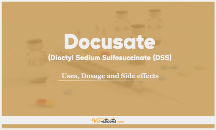 Docusate sodium (Dioctyl sodium sulfosuccinate, DSS) Dose For Dogs ...