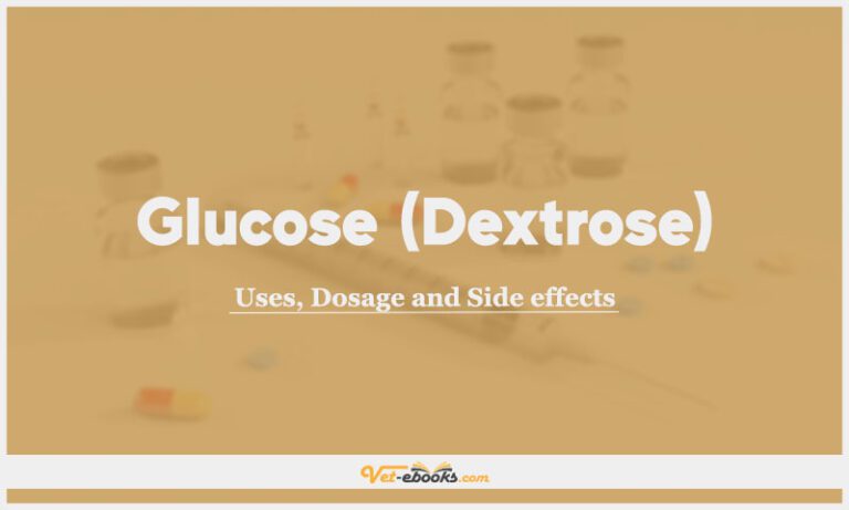 Glucose (Dextrose) Dose For Dogs & Cats | Vet Drugs List
