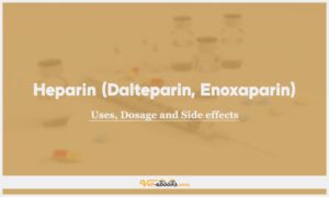 Heparin (Dalteparin, Enoxaparin) Dose For Dogs & Cats | Vet Drugs List