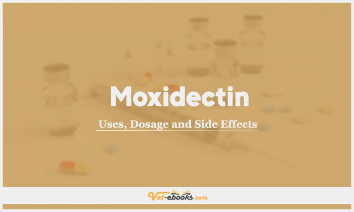 Moxidectin Dose For Dogs & Cats | Vet Drugs List