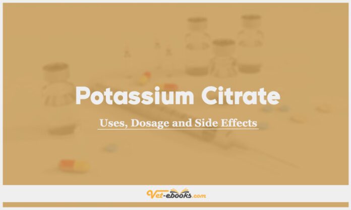 Potassium Citrate Dose For Dogs & Cats | Vet Drugs List