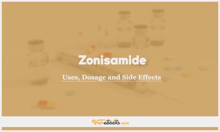 Zonisamide Dose For Dogs & Cats | Vet Drugs List