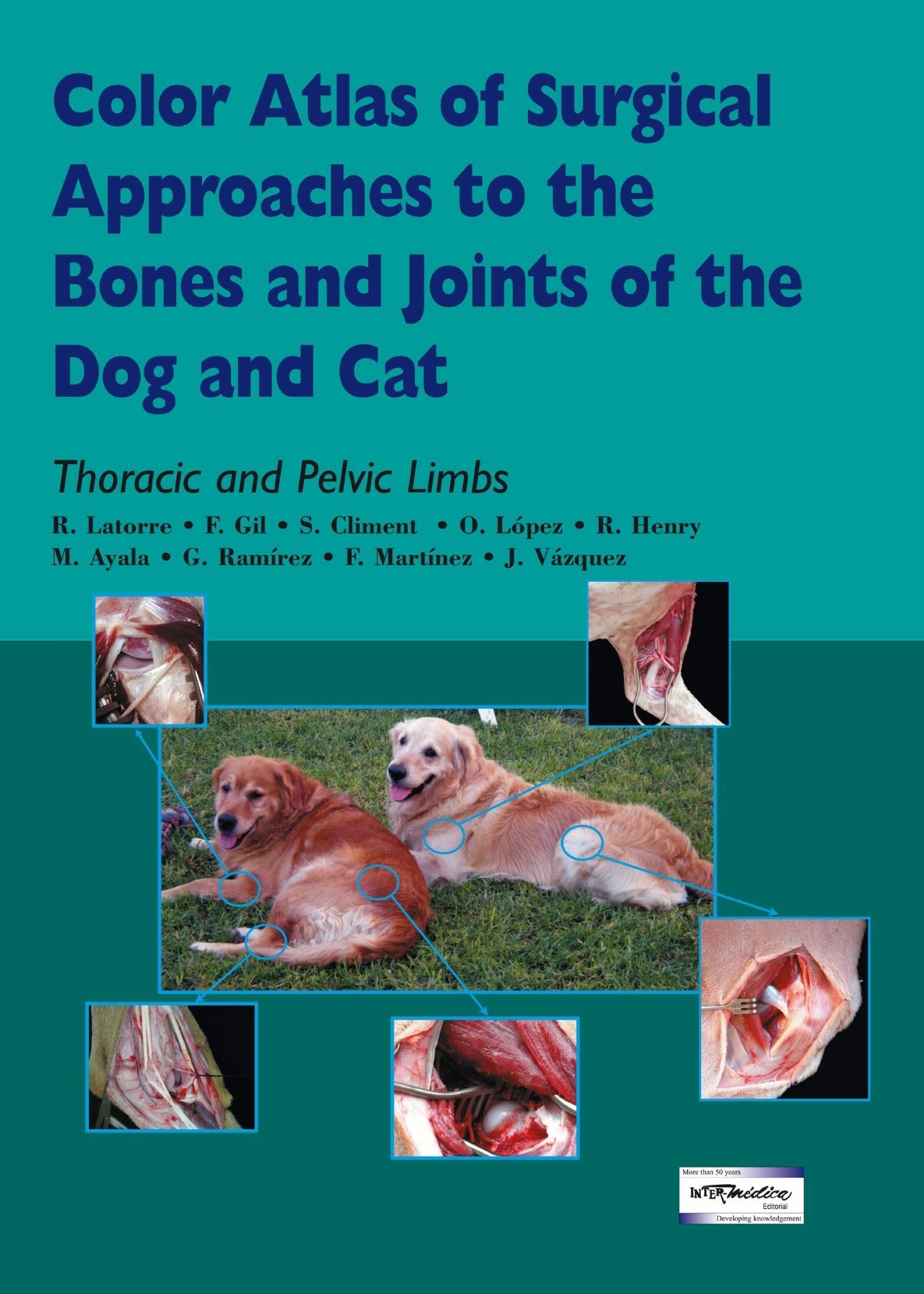 Color Atlas of Surgical Approaches to the Bones and Joints of the Dog ...